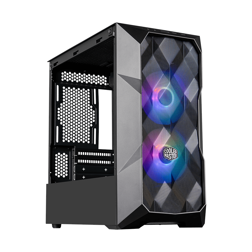 GABINETE COOLER MASTER MASTERBOX TD300 MESH MINI TOWER MATX BLANCO ...